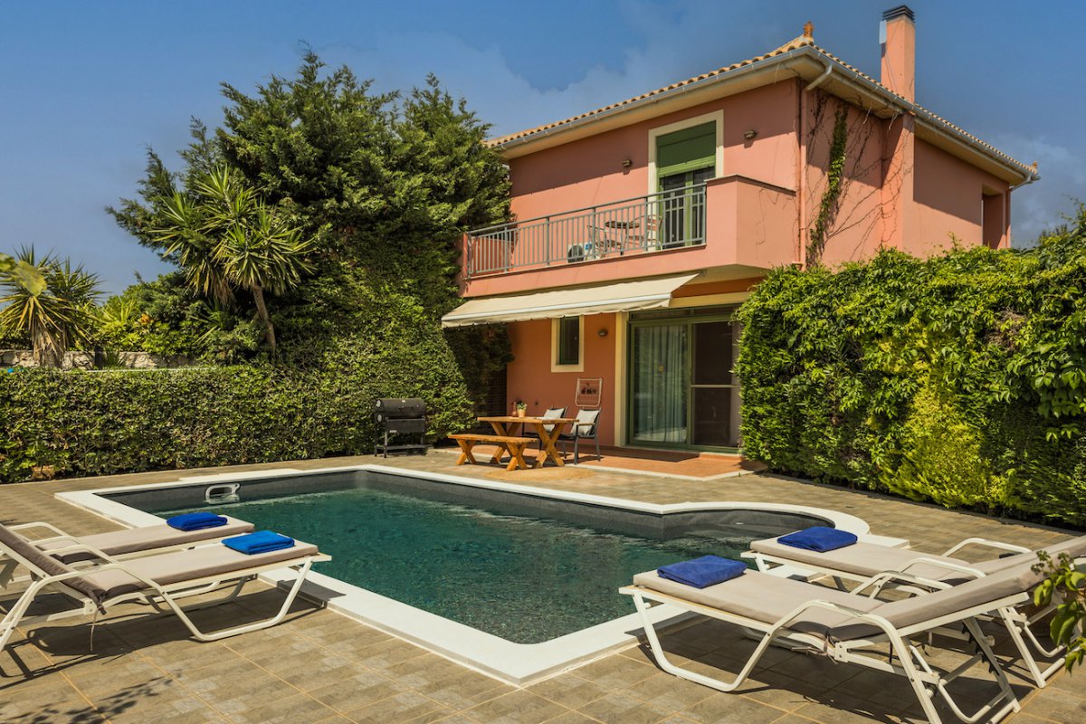 Kefalonia Villas - Villa Siora Rosa Skala Kefalonia - Skala Villa Kefalonia